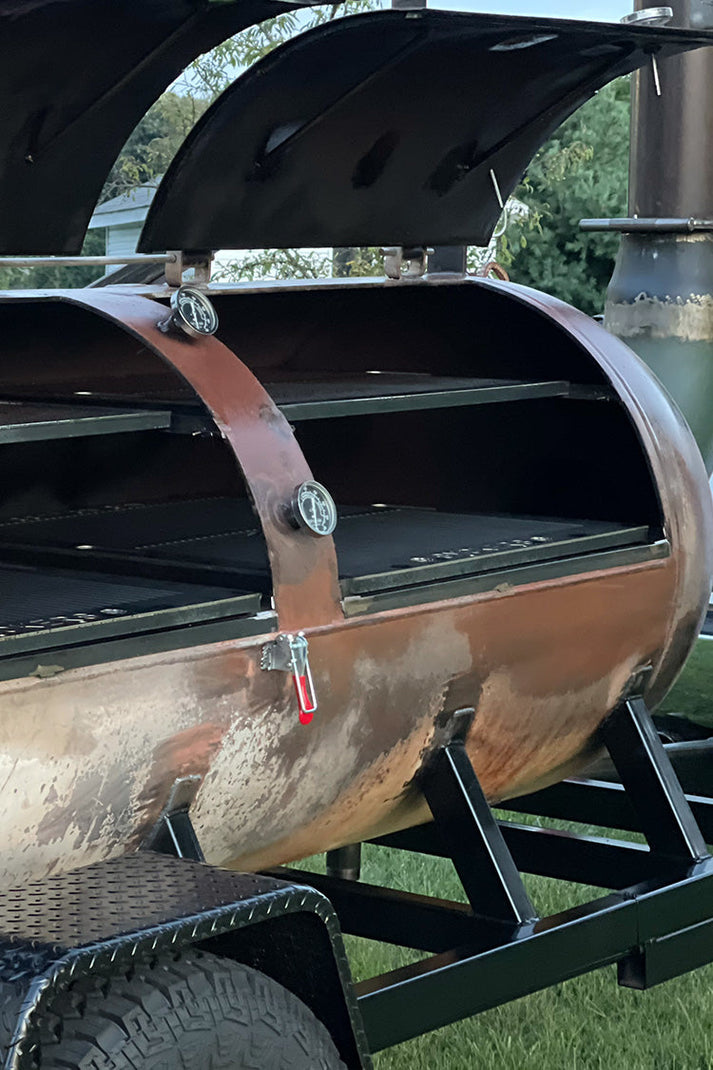 500 Gallon Pit Smoker – Live Fire and Smoke