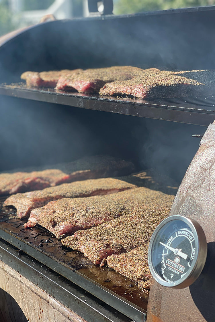 500 Gallon Pit Smoker – Live Fire and Smoke