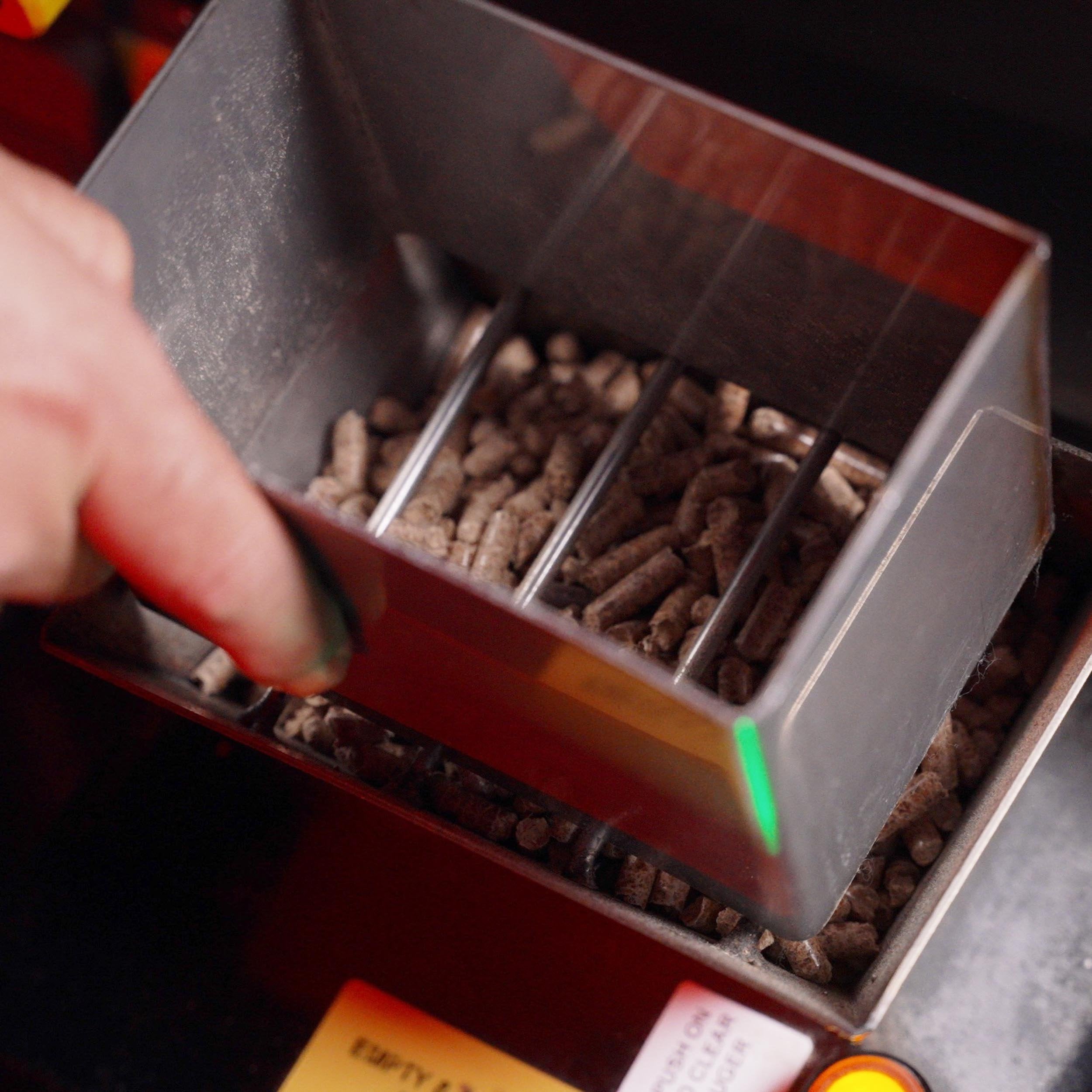 Pellet Hopper Extension – Live Fire and Smoke